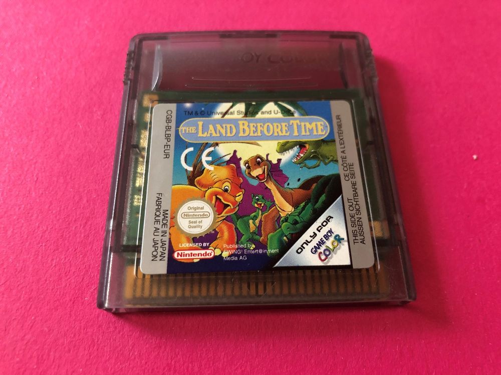 THE LAND BEFORE TIME SPIEL FÜR NINTENDO GAME BOY COLOR (Gebraucht) in ...