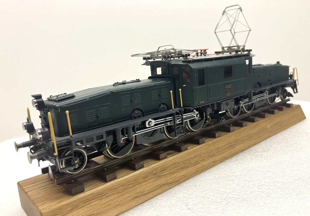 INTERTRAIN Suisse 0= Kroki Be 6/8 III SBB 13302 Messing grün (Neu ...