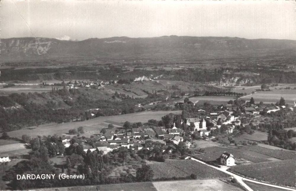 Dardagny, Flugaufnahme, vue Aerinne, Edition Jaeger (Gebraucht) in ...