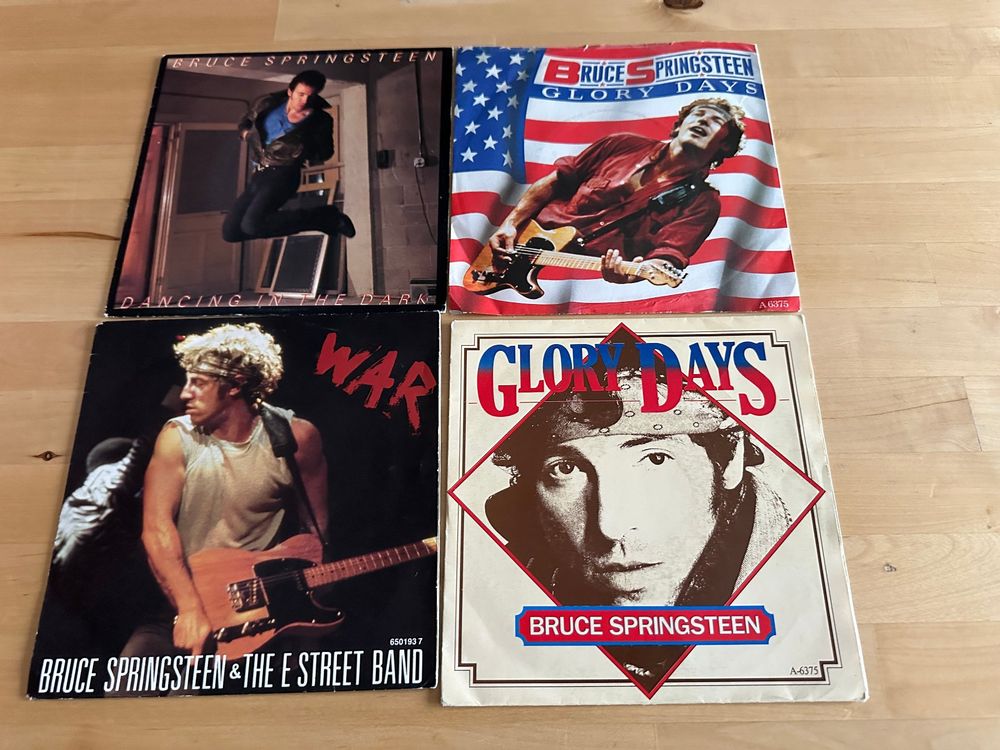 BRUCE SPRINGSTEEN tolle Singles Top Hits 7" 80's War | Kaufen auf Ricardo