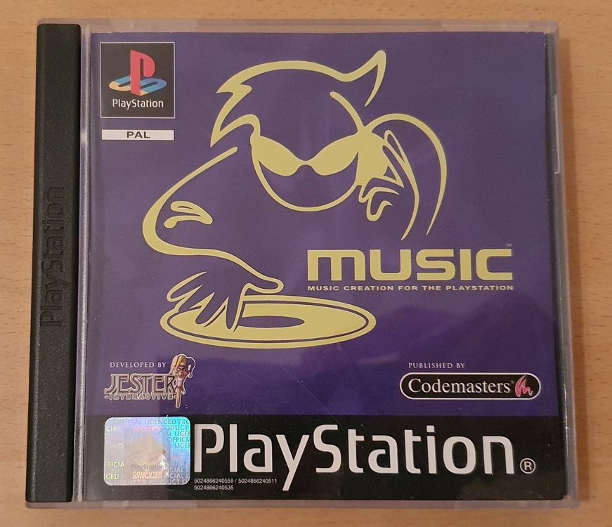 Sony PlayStation 1 PSX (PAL) Game 🎼music 🎶 (sehr selten!) (Gebraucht ...