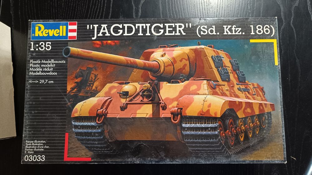 Jagdtiger 1:35, Revell 03033 (Neu (gemäss Beschreibung)) in ...