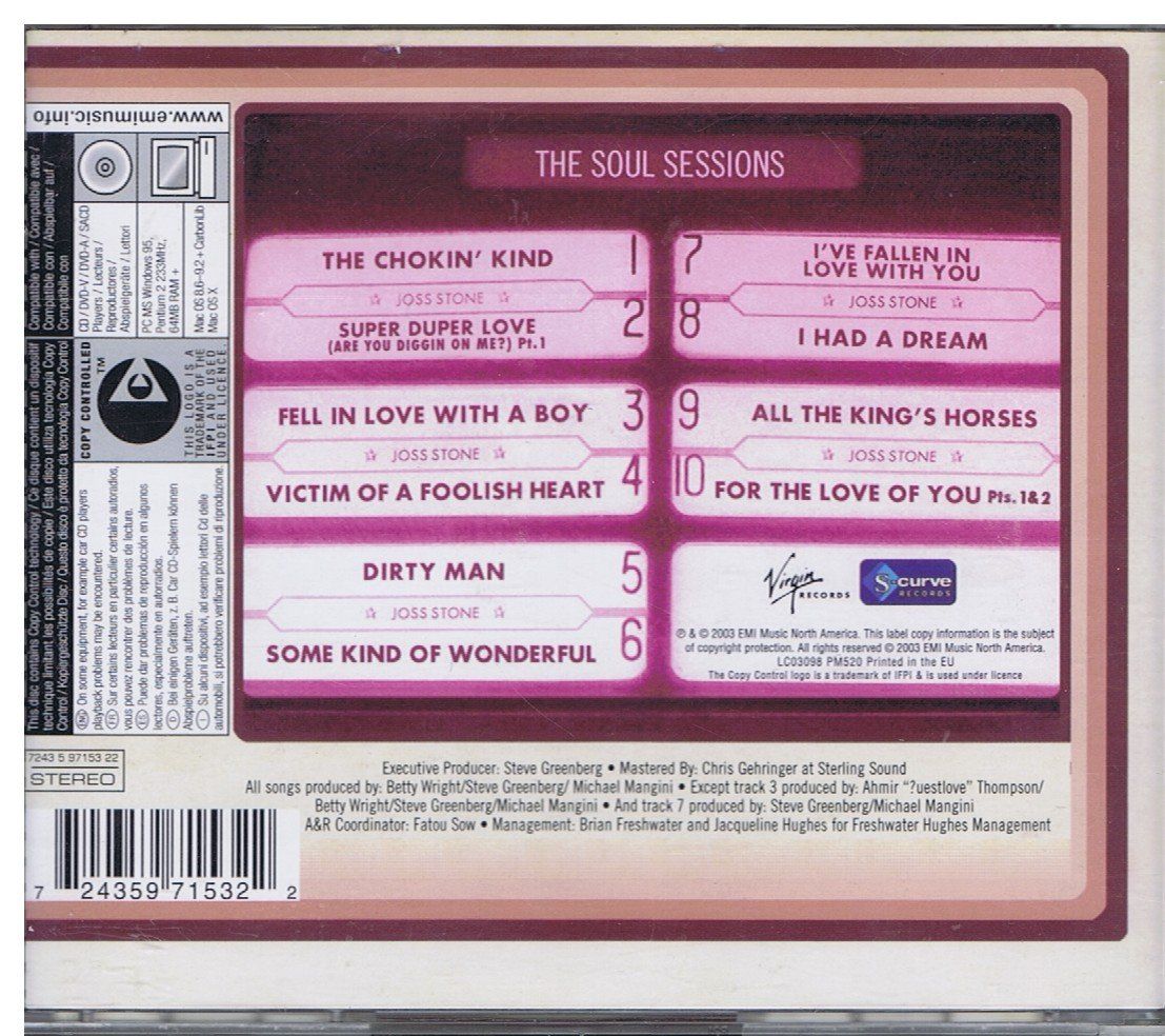 Joss Stone / The Soul Sessions (2003) (Gebraucht) in Unterengstringen ...