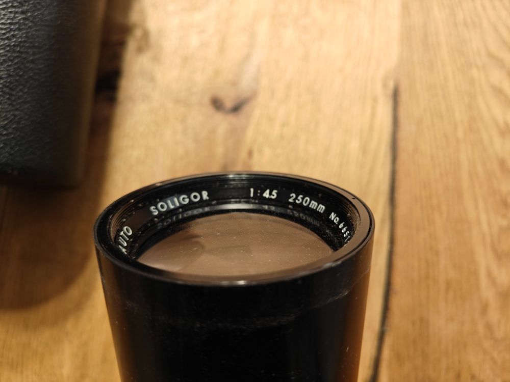 Vintage Teleobjektiv – Auto Soligor 250 mm f/4.5 (M42) (Gebraucht) in ...