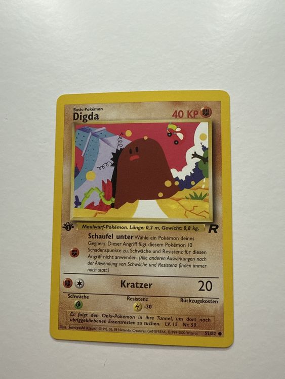 Digda First Edition Team Rocket (Gebraucht) in Chur für CHF 1 – mit ...