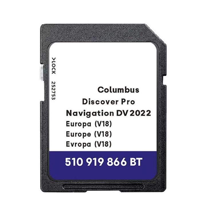 Vw Skoda V19 Europe Navi SD-Karte 22/23 (Neu und originalverpackt) in ...