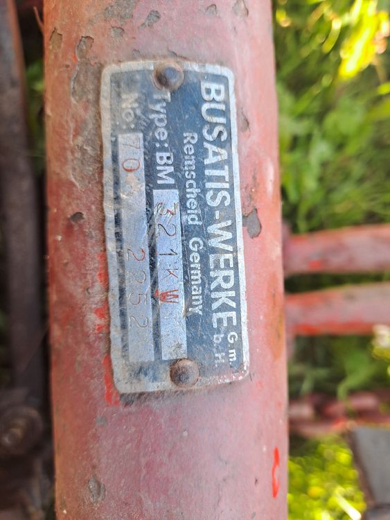 Busatis Heckmähwerk (Gebraucht) in für CHF 310 – nur Abholung auf ...