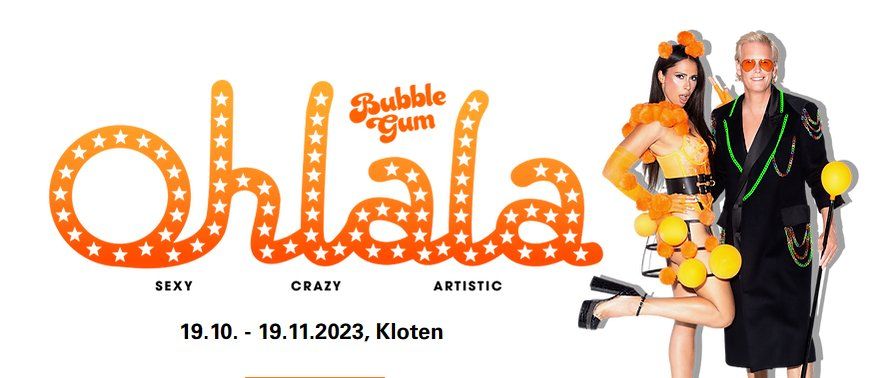 2 Tickets Ohlala Show. Beste Plätze!! 1. Kategorie (Neu und originalverpackt) in Feusisberg für ...
