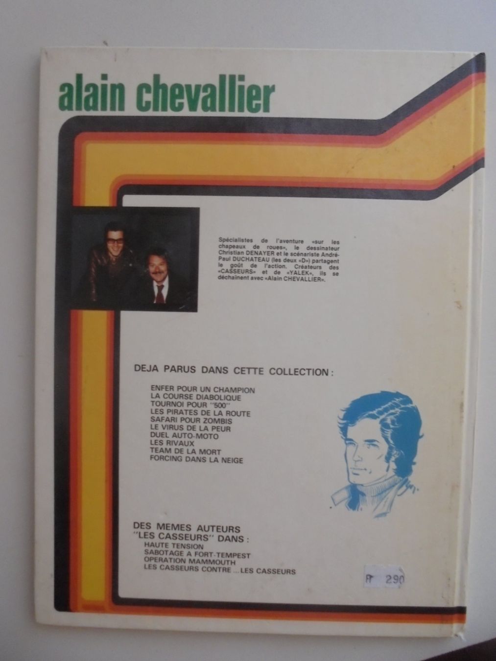 Alain Chevalier " 10) Forcing dans la neige " E.O 1979 (D'occasion) à ...