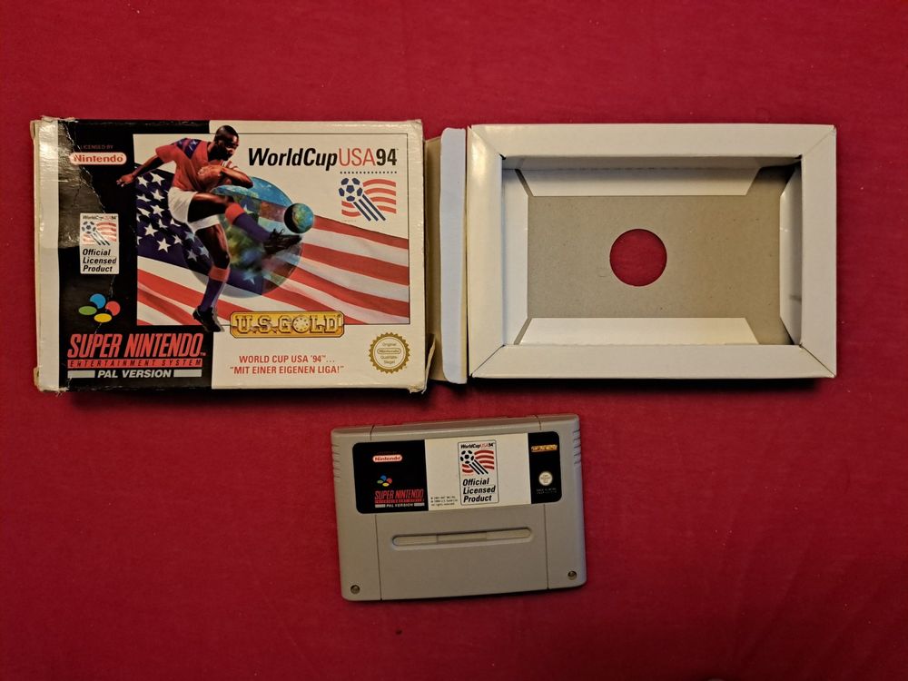 WorldCup Usa 94 (snes) (Gebraucht) in Biel/Bienne für CHF 3 – mit ...