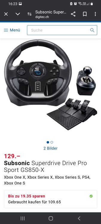 Subsonic Drive Pro Sport GS 850-X (Neu (gemäss Beschreibung)) in Riehen für CHF 90 – nur ...