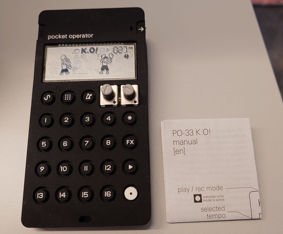 Teenage Engineering PO33 KO mit Hülle | Kaufen auf Ricardo