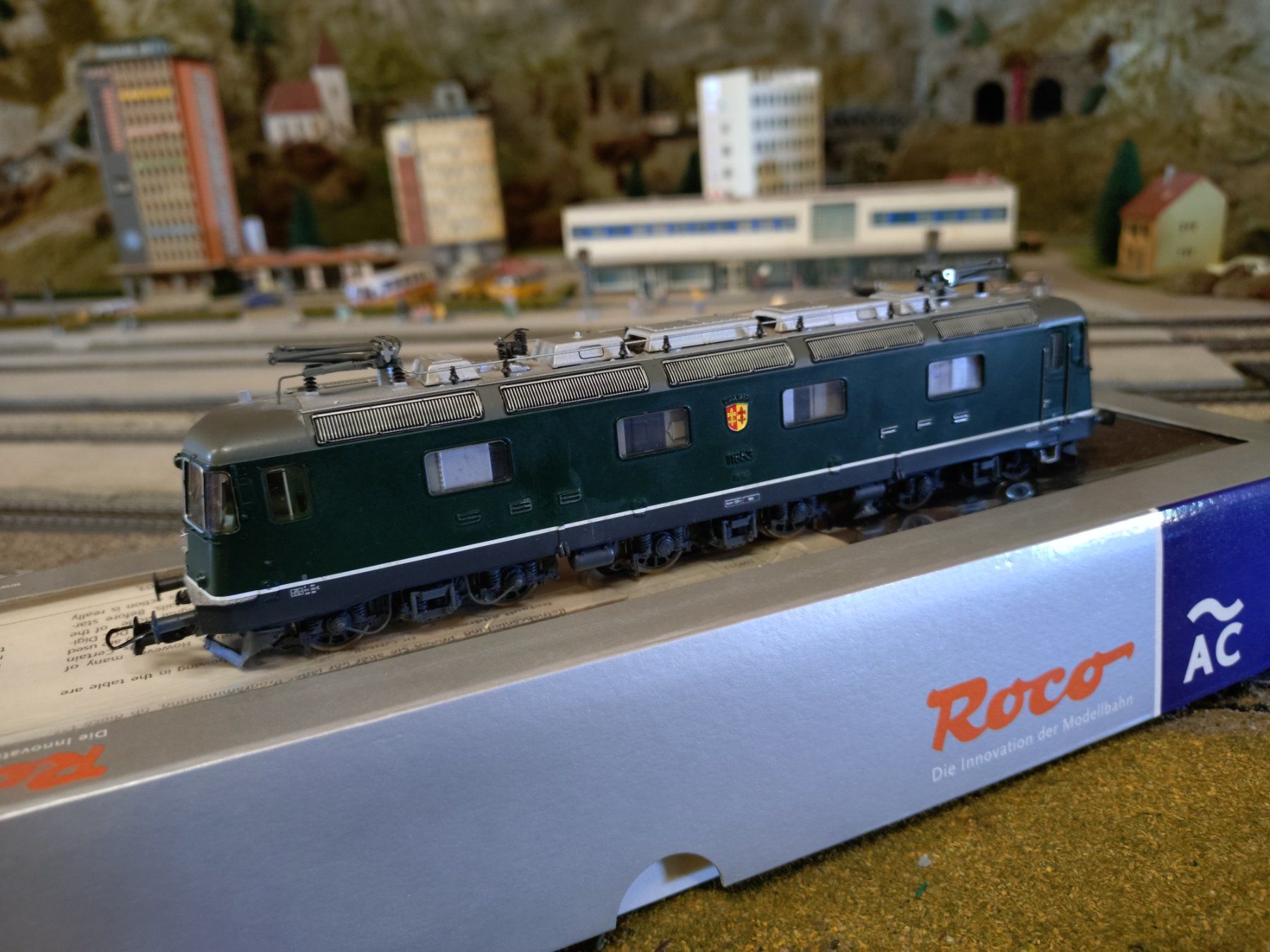 Locomotive SBB CFF verte, Roco AC, (Gebraucht) in Froideville für CHF 56 – mit Lieferung auf ...