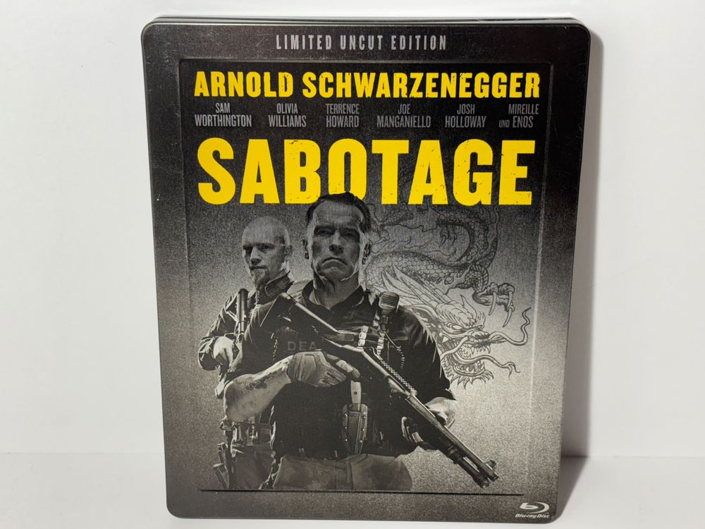 Sabotage Blu Ray Steelbook Uncut (Gebraucht) in Wilderswil für CHF 5.9 ...