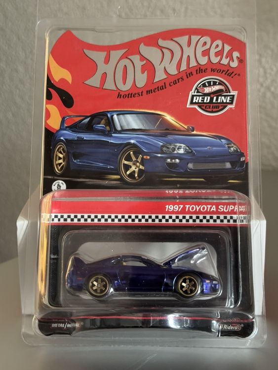 Red Line Club RLC TOYOTA SUPRA 1997 Hot Wheels (Neu und ...