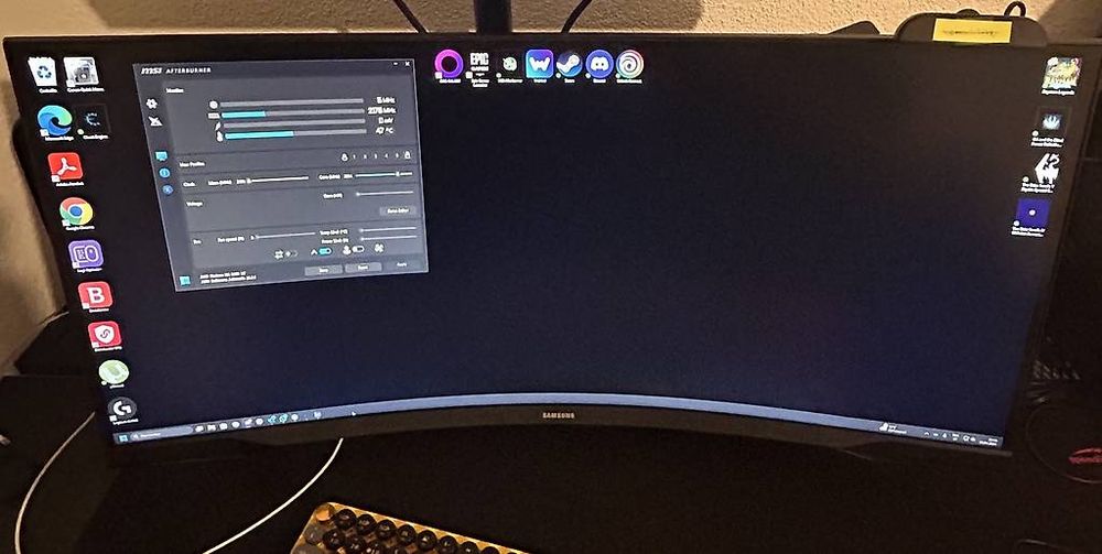 Samsung Odyssey G5/ 3440x1440 34'' 165hz (Gebraucht) in Rochefort für CHF 200 – nur Abholung auf ...