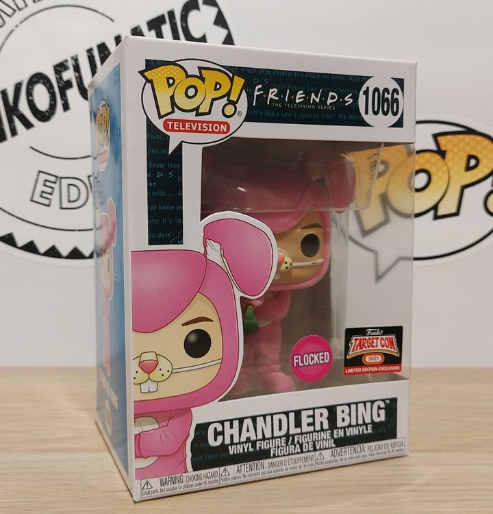 Funko POP! Friends - Chandler Bing (Flocked) (Neu und originalverpackt ...