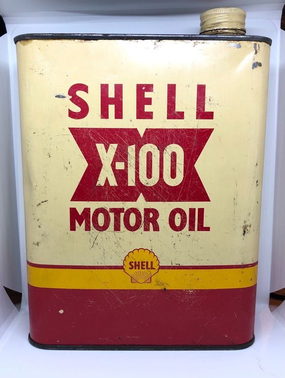 Öilkanister Shell X-100 Motor Oil (Gebraucht) in Basel für CHF 23 – mit ...