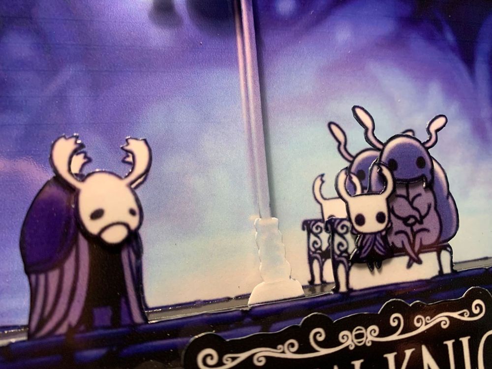 Hollow Knight Dirtmouth Shadow Box Diorama (Neu (gemäss Beschreibung ...