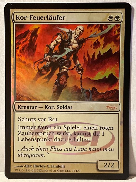 Magic The Gathering - Kor-Feuerläufer (Promo) (Neu (gemäss Beschreibung)) in Reinach BL für CHF ...