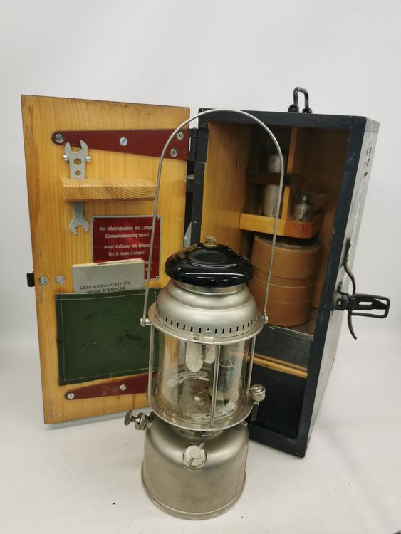 Militär Benzin Vergaserlampe Hasag 551 L neuwertig (Neu (gemäss ...