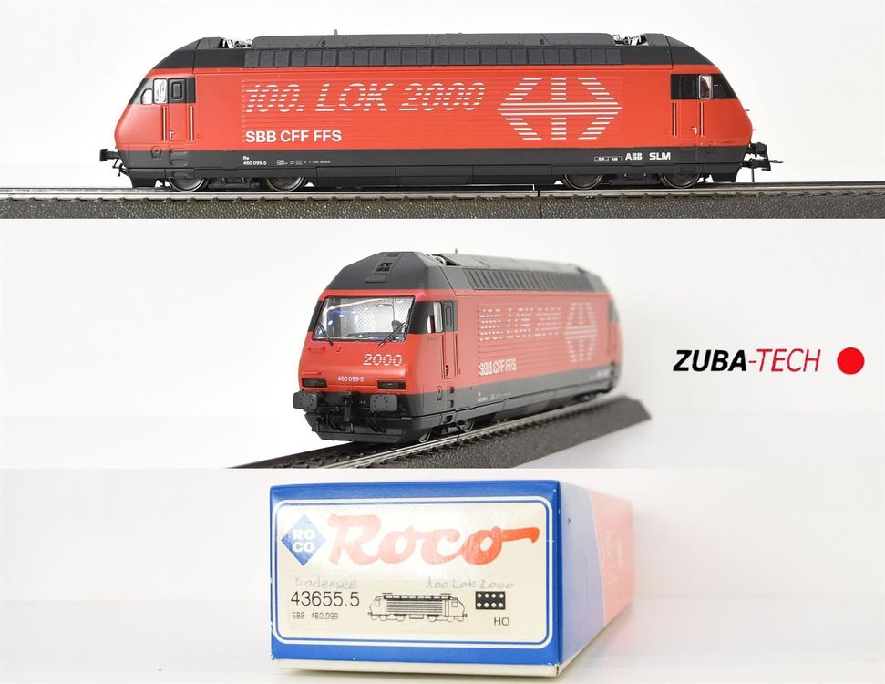 Roco 43655.5 E-Lok Re 460 SBB H0 GS OVP (Gebraucht) in St. Gallen für ...