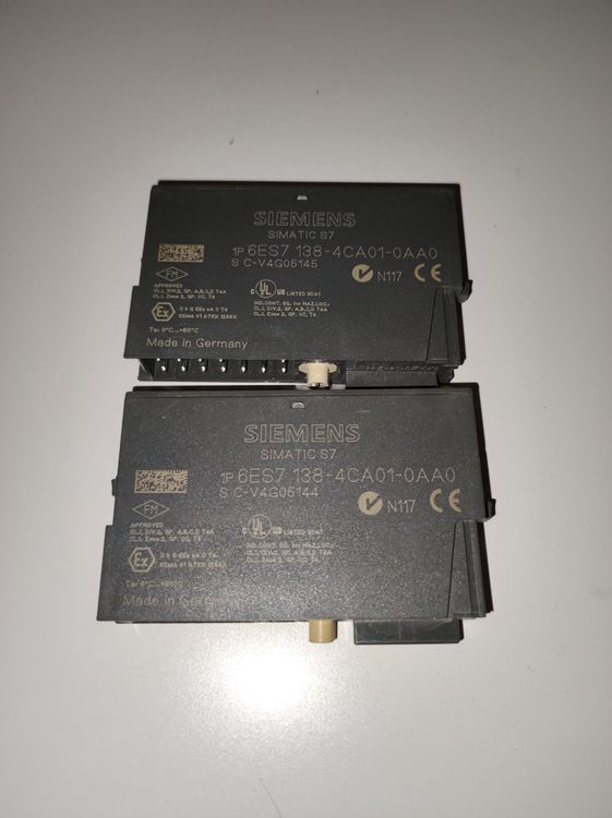 2 x Siemens SIMATIC ET200S PM 24VDC / 6ES7138-4CA01-0AA0 (Gebraucht) in ...