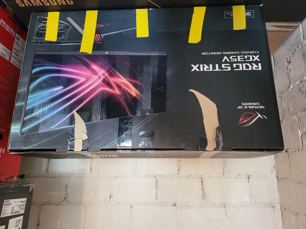 ASUS ROG STRIX XG35V Curved Gaming Monitor | Kaufen auf Ricardo