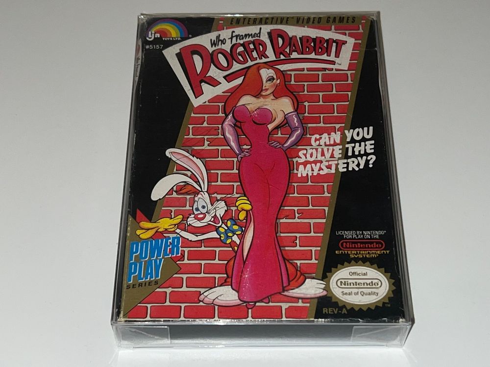 NES Spiel - Who Framed Roger Rabbit (OVP) [USA-Version] (Gebraucht) in ...