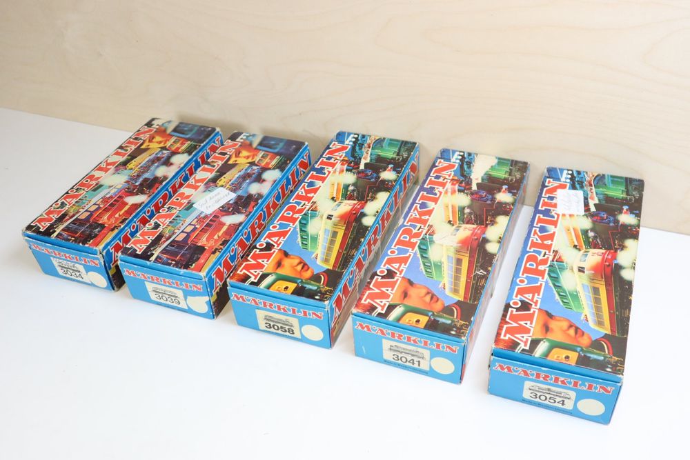 Märklin 5 x OVP für Loks 3041 / 3054 & mehr - Leerkartons (Gebraucht ...