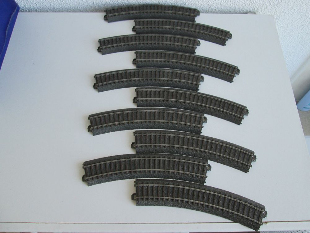 Märklin 24130 AC C-Gleis 10 x Gebogenes Gleis 30° Radius R 1 | Kaufen auf Ricardo