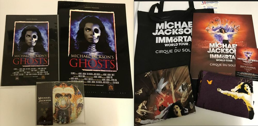 Michael Jackson Bündel GHOSTS & Immortal WT Staples Center (Neu und ...