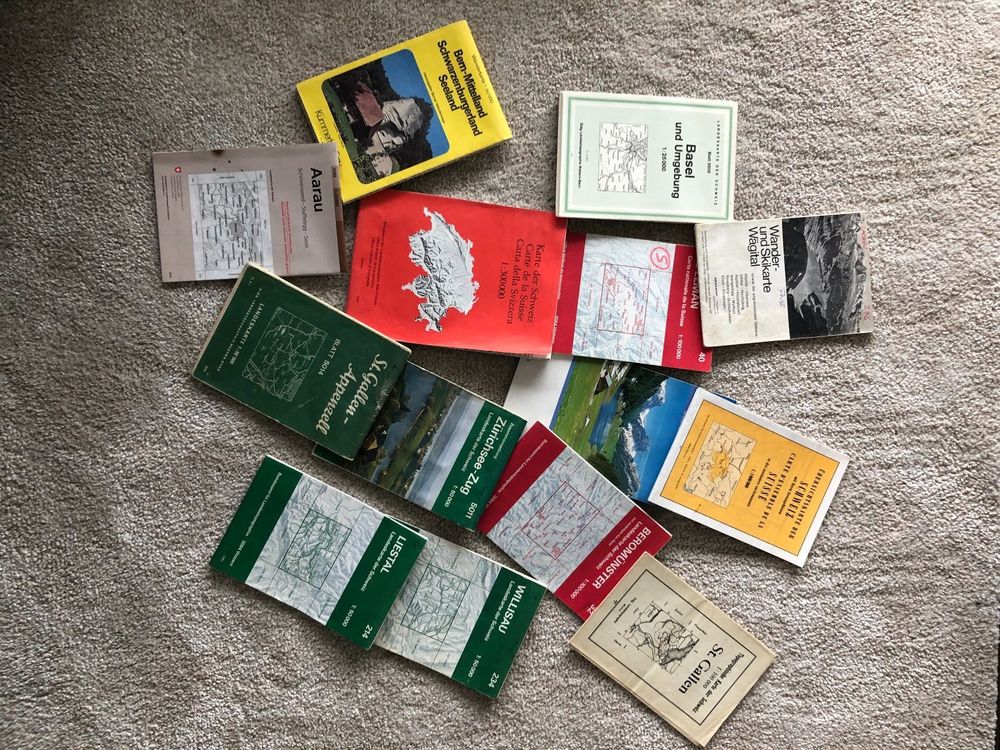 Karten Schweiz diverse | Kaufen auf Ricardo
