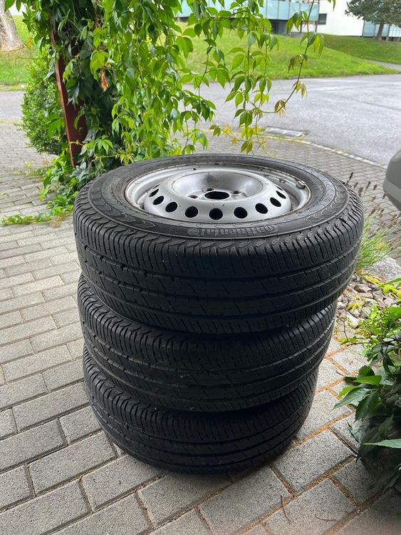 Continental Vanco 2 - 195/70 R 15 C (VW T4) 3 Stk. m. Felgen | Kaufen auf Ricardo