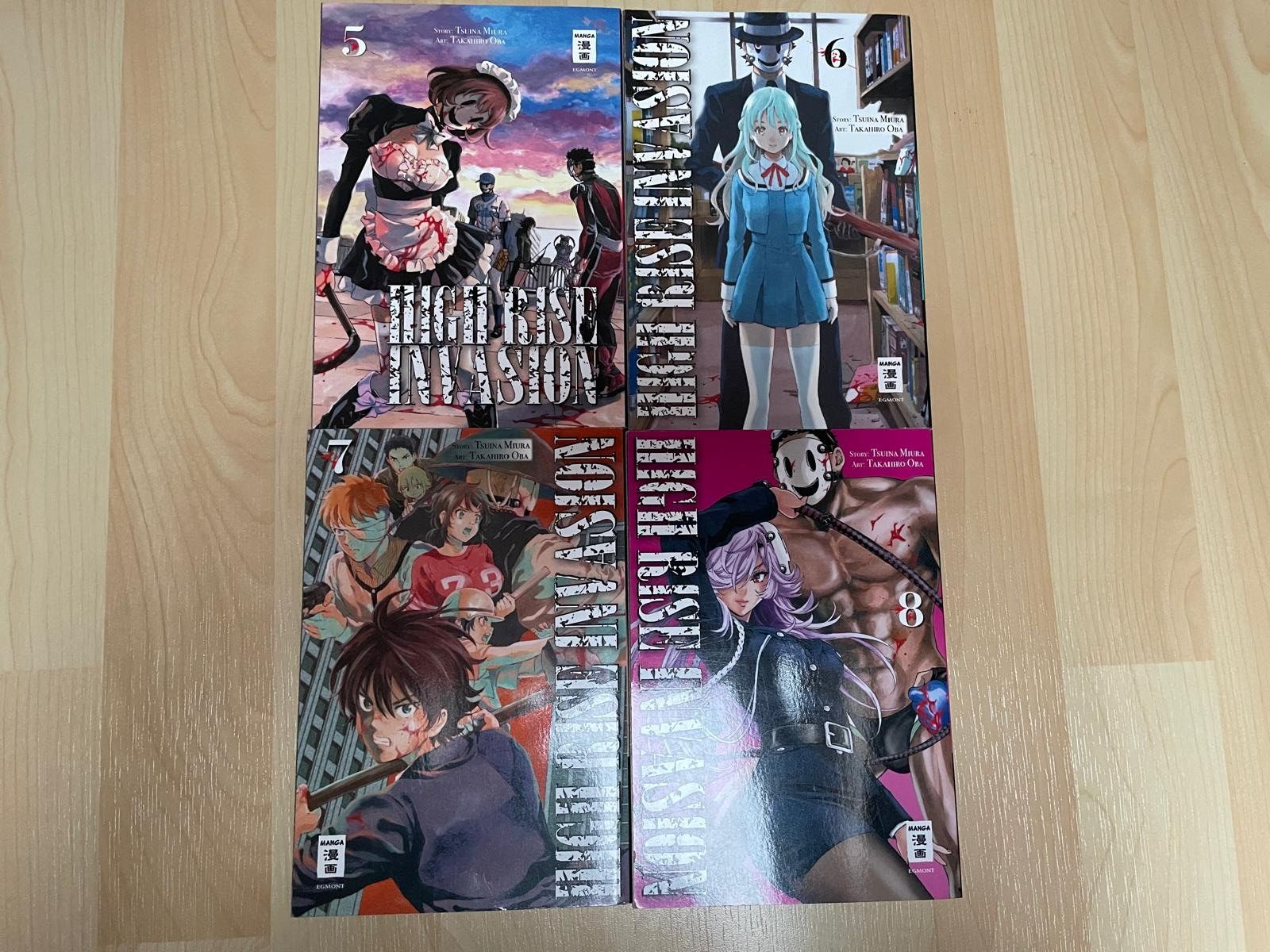 High-Rise Invasion Manga, Band 1-8, 10,11,19,20,21 (Gebraucht) in ...