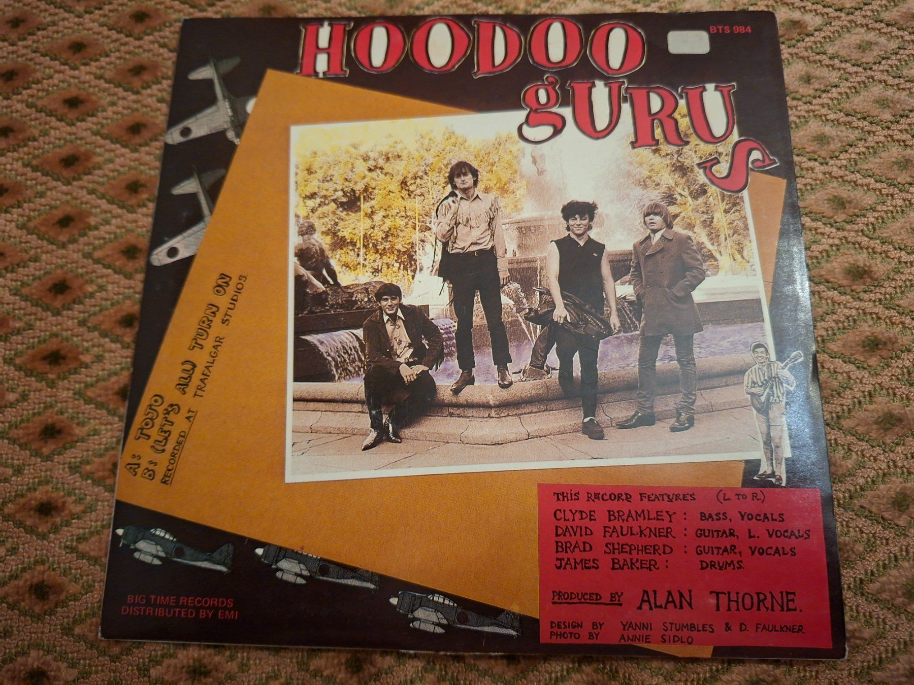 Garage Rock 7" - Hoodoo Gurus – Tojo - 1983 (Gebraucht) in Bernex für ...