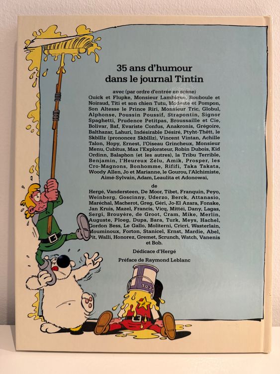 35 ans du Journal TINTIN Editions du Lombard EO 1981 !!! (Gebraucht) in ...