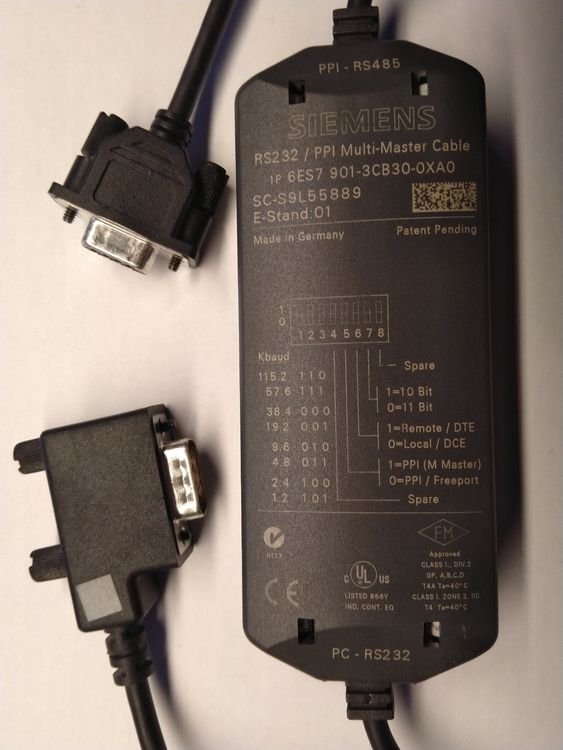 Programmierkabel für SPS S7-200 (Gebraucht) in Elgg für CHF 18 – mit ...