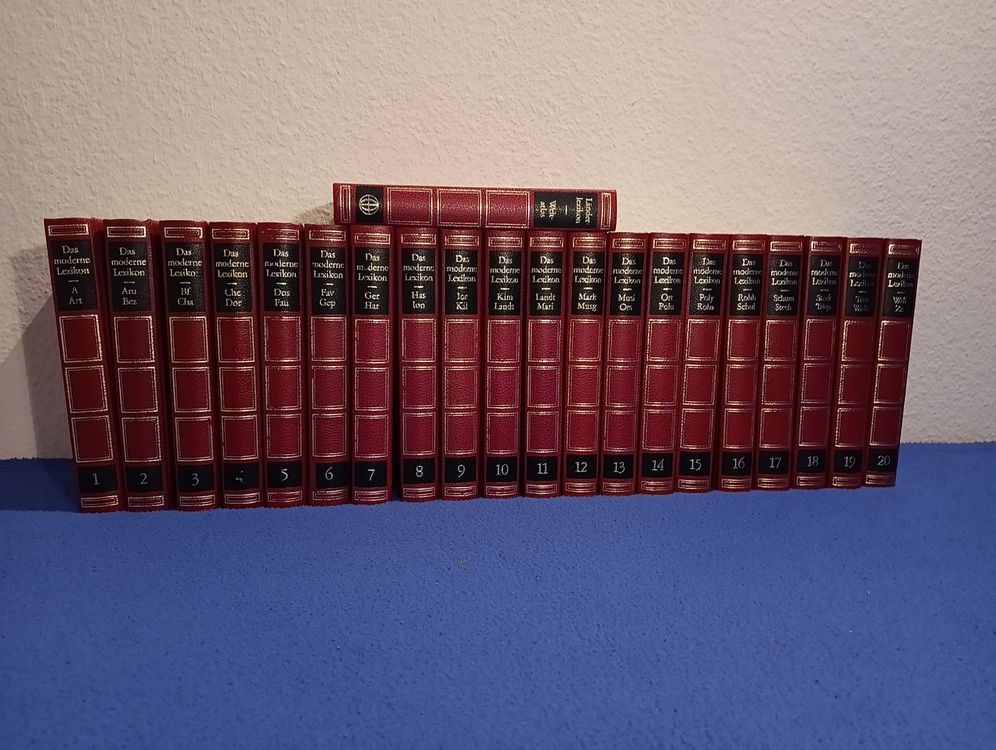 Das moderne Lexikon in 20 Bänden + 1 zusatz von Bertelmann (Gebraucht ...
