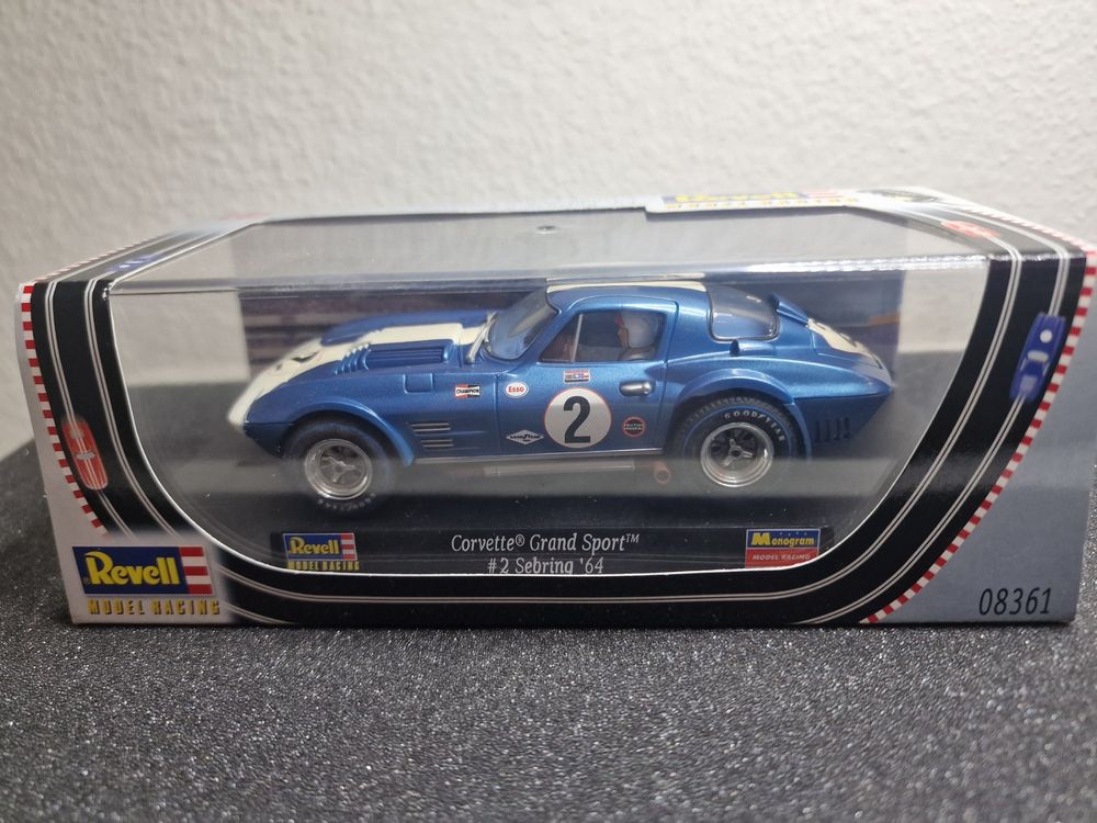 Revell Corvette Grand Sport Sebring '64 #2, ref.08361,slotca | Kaufen ...