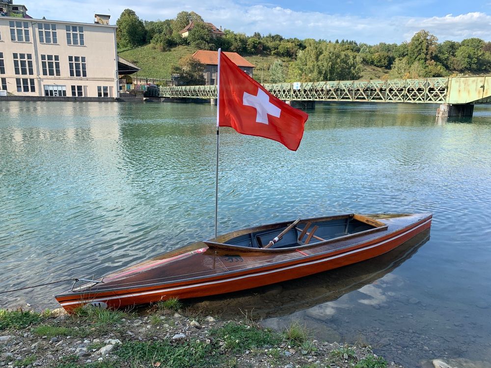Paddelboot restauriert Marke Eigenbau guter Zustand (Gebraucht) in ...