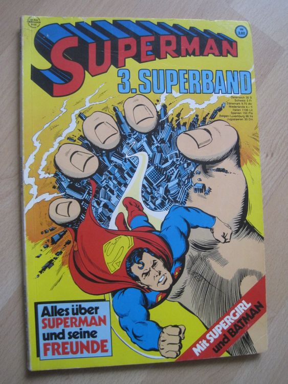 Superman Superband Nr 3 Ehapa 1 Auflage 1975 (Gebraucht) in Gossau SG ...