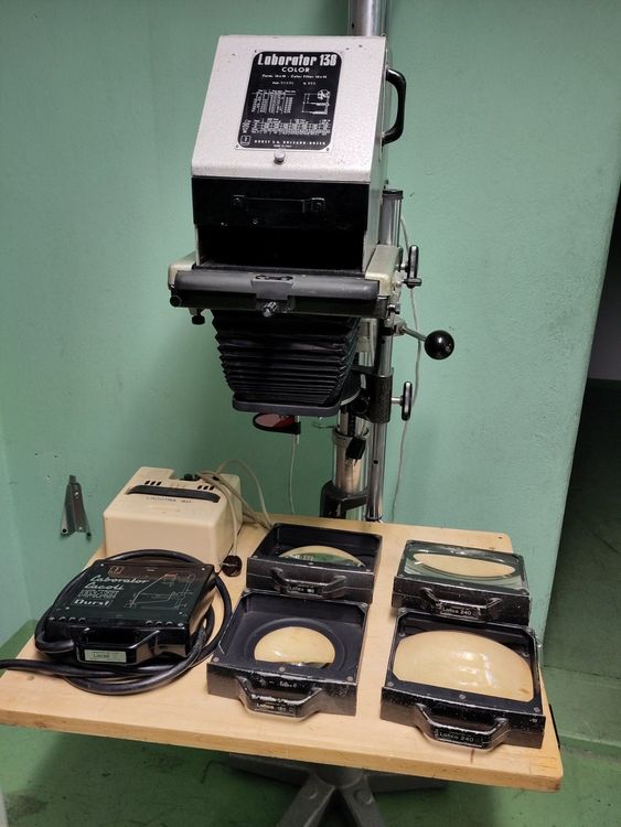 DURST Laborator 138 Color Vergrößerer 5x7 +Lacoli+Condensors (Gebraucht ...