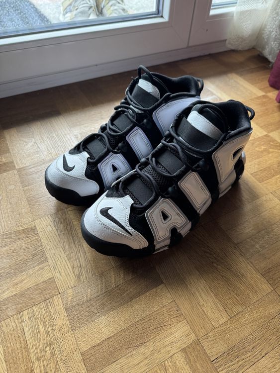 Nike Air More Uptempo Schwarz Weiss