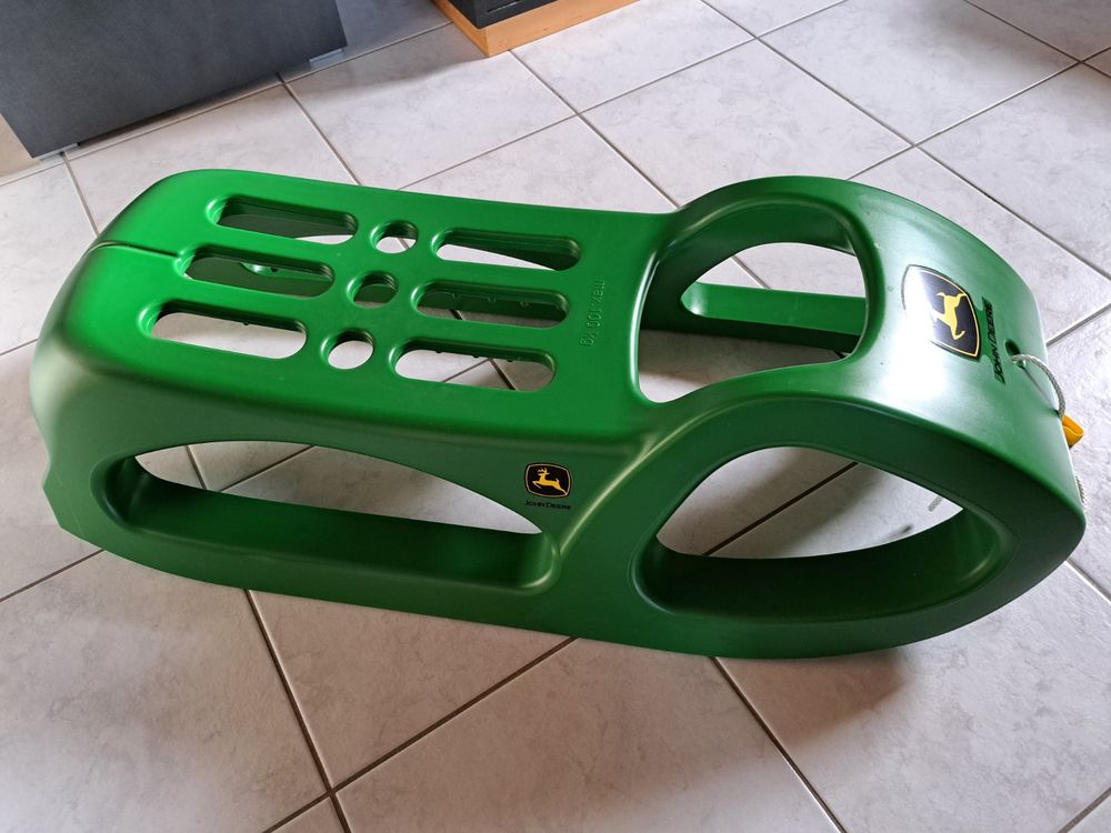 Schlitten, John Deere Bob, grün, super Zustand! (Neu (gemäss ...