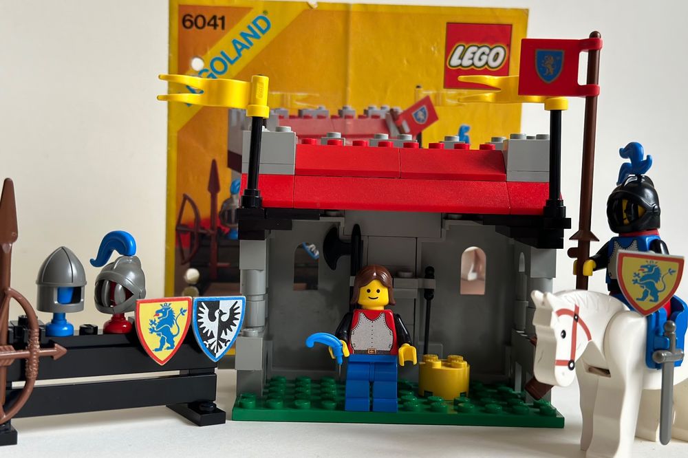 Selten: LEGO 6041 "Armor Shop", komplett!, mit Bauanleitung (Gebraucht ...