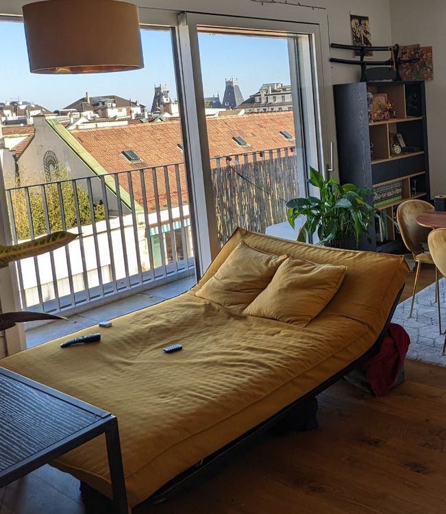 Canapé-lit Aslak Futon japonais style scandinave (Gebraucht) in Genéve ...