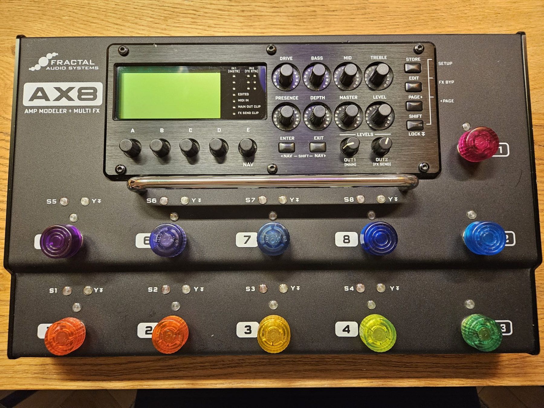 FRACTAL AX-8 Guitar Amp Modeler / Multi-FX Processor (Gebraucht) in ...