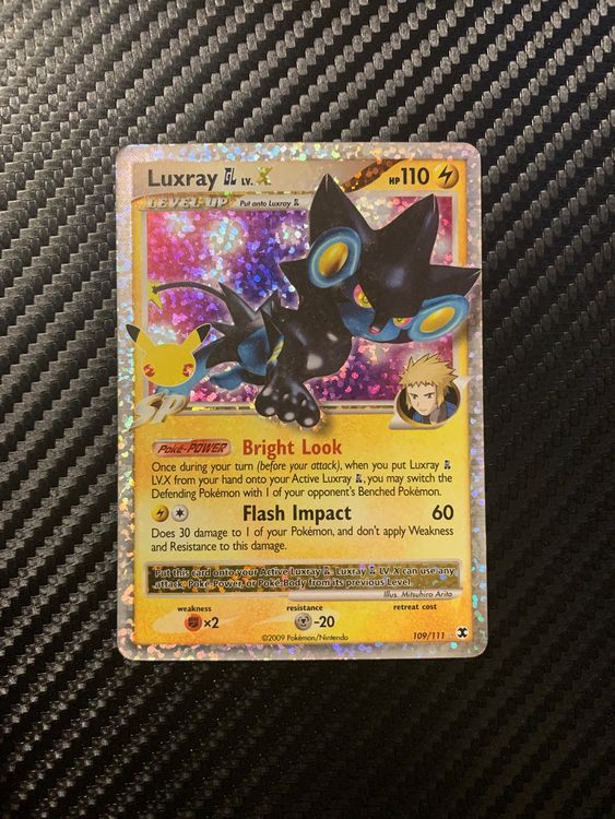 Luxray x 109 from celebration pokemon card (Neuf (Voir description)) à ...