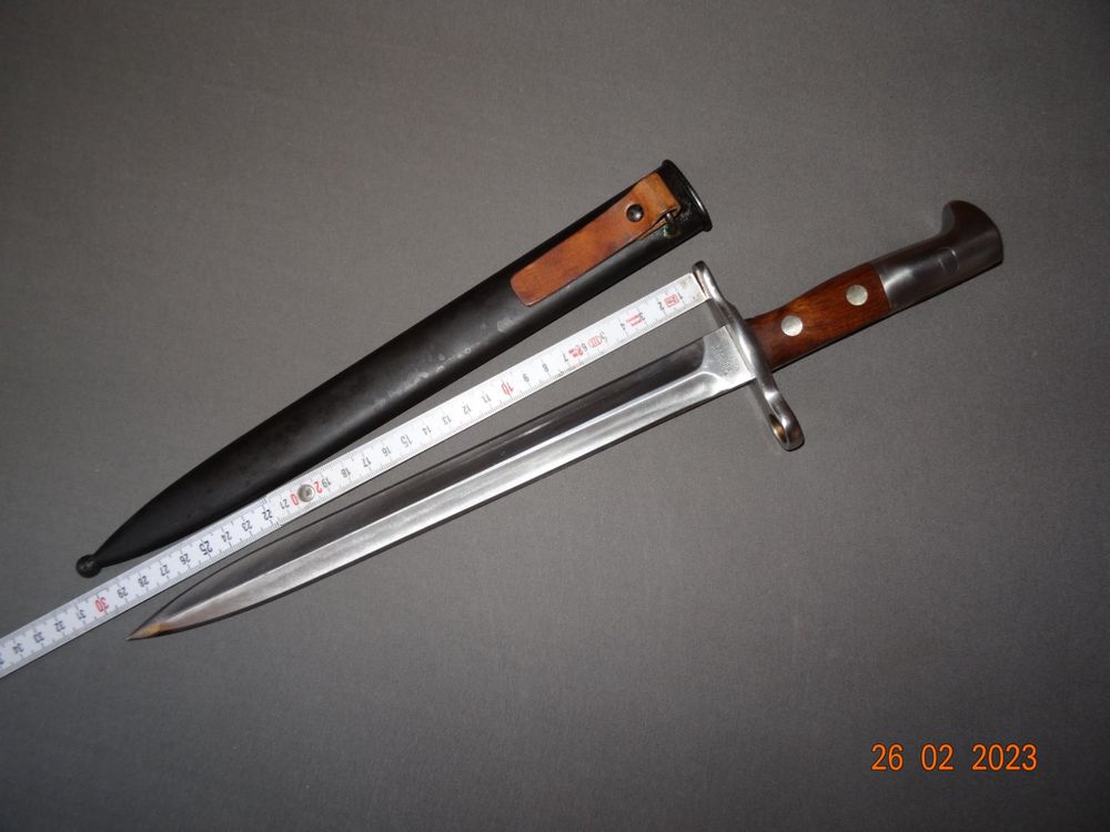 Bajonett ELSENER SCHWYZ VICTORIA M 1918 ohne Nummer | Acheter sur Ricardo